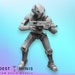 E-1000 Annihilator B Cyborg Resin 3D Print Alien Miniature RPG Sci Fi ...
