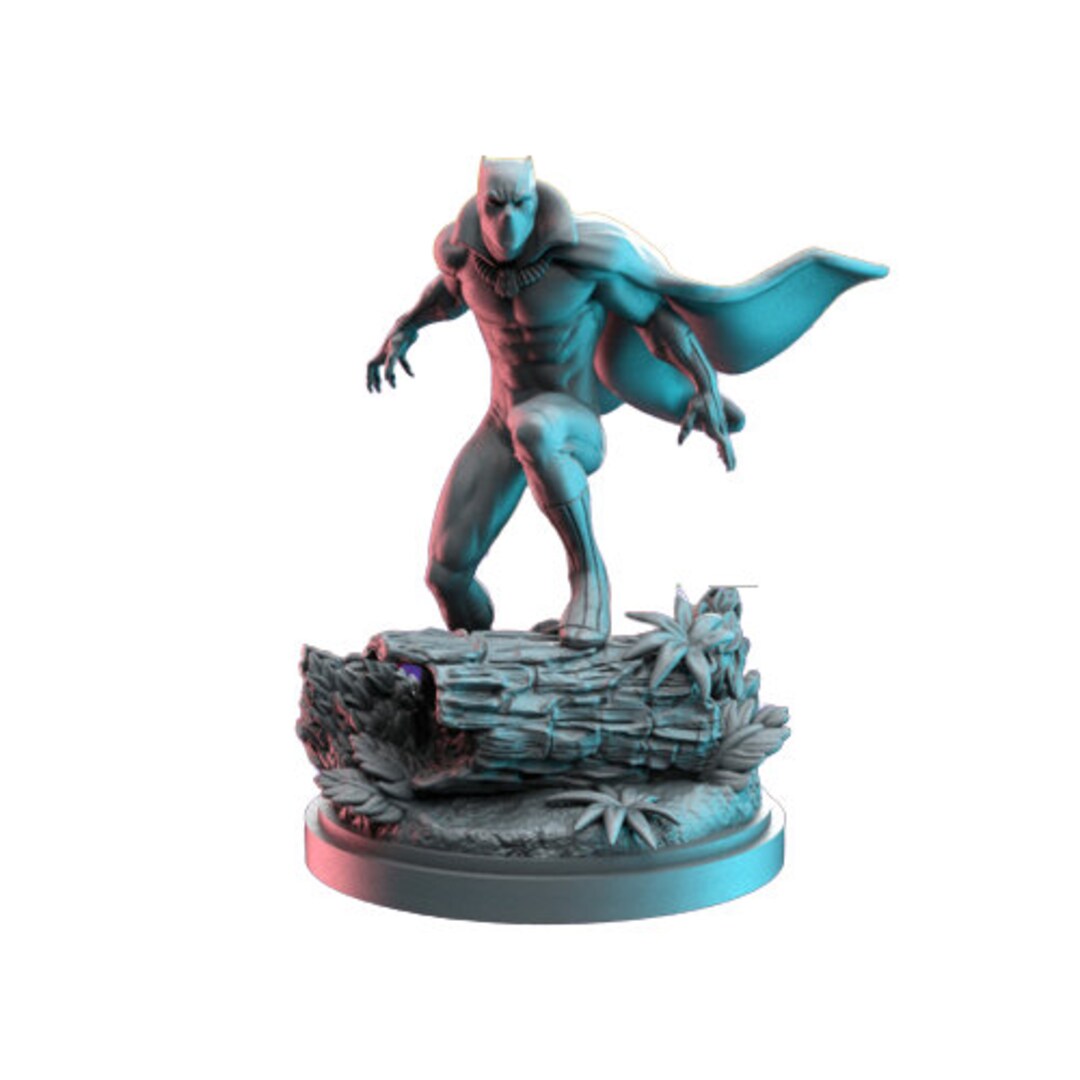 King Chad 40mm Miniature Dnd Mini Superhero Miniature - Etsy