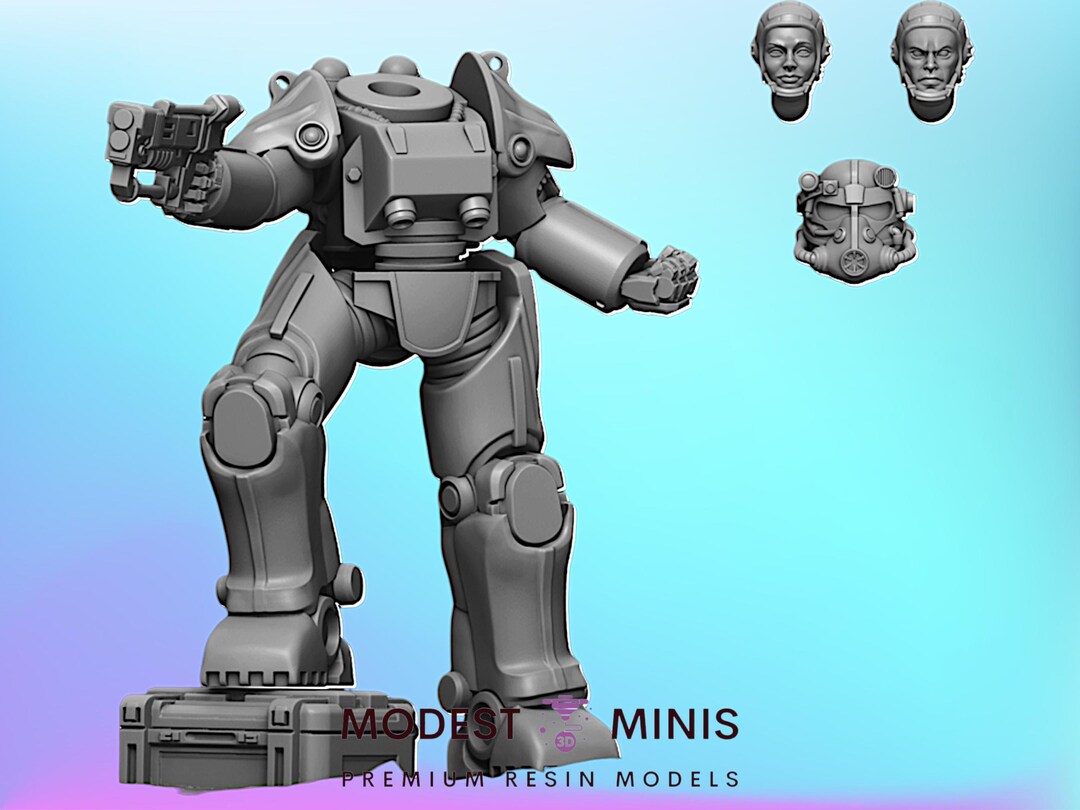 Vanguard 3 - 28mm 32mm 40mm Scale Badlands Miniature | RPG | Sci Fi ...