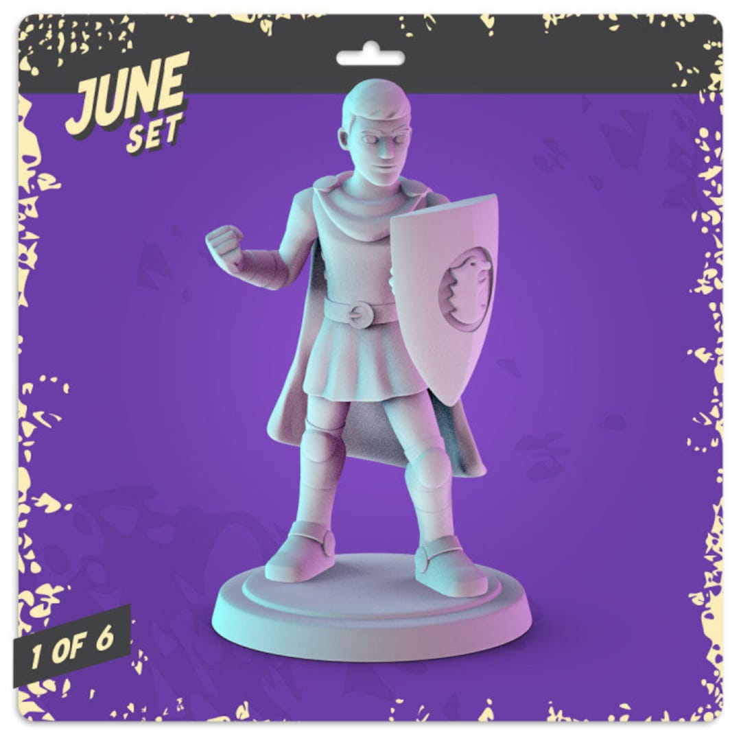 Dnd Eric | Resin 3D Printed Mini | Survivor | Dnd | Superhero Miniature ...