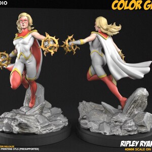 Shooting Star - 40mm Miniature | Dnd Mini | Superhero | C27 - Etsy
