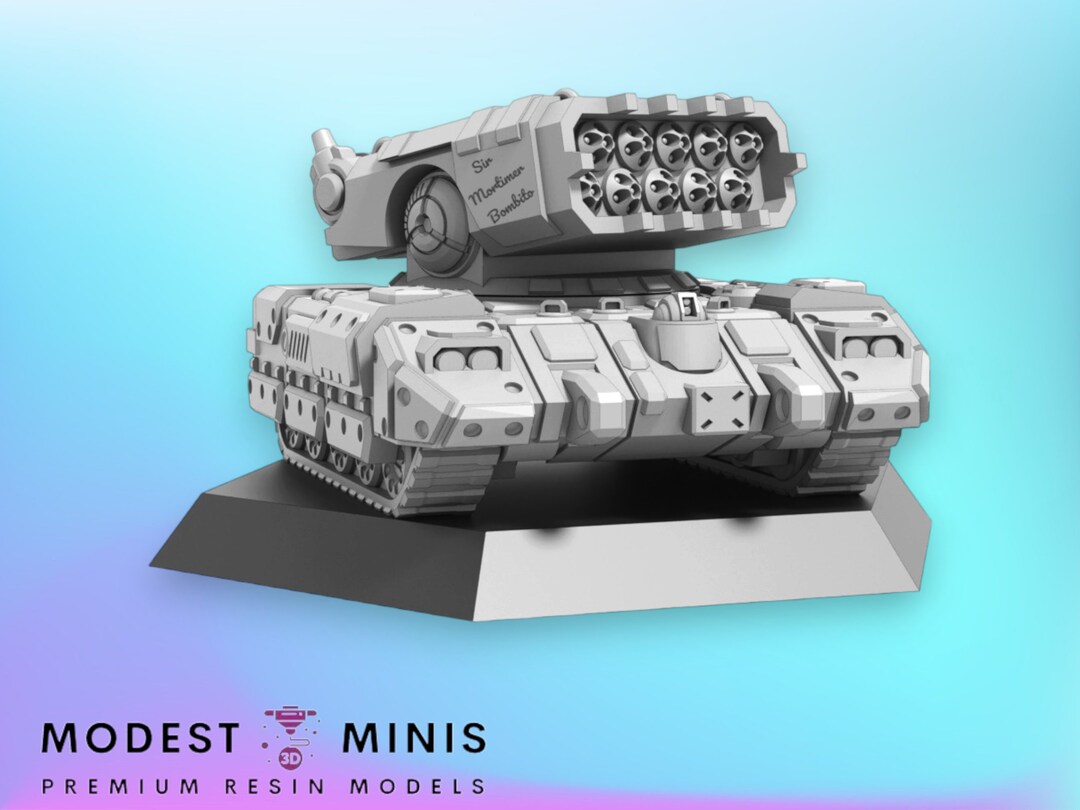 Nesun Raket Missile Carrier Tank Mech Mini Sci Fi Robot Sir Mortimer ...