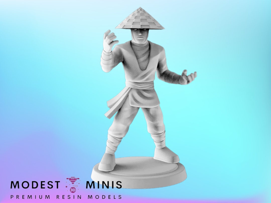Raijin | Resin 3D Printed Mini | Survivor | Dnd | Superhero Miniature ...