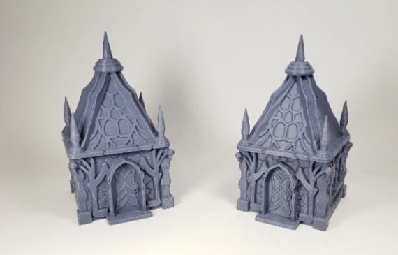 Dark Elf House Elf Hut 28mm 40mm Scale Wasteland | Etsy