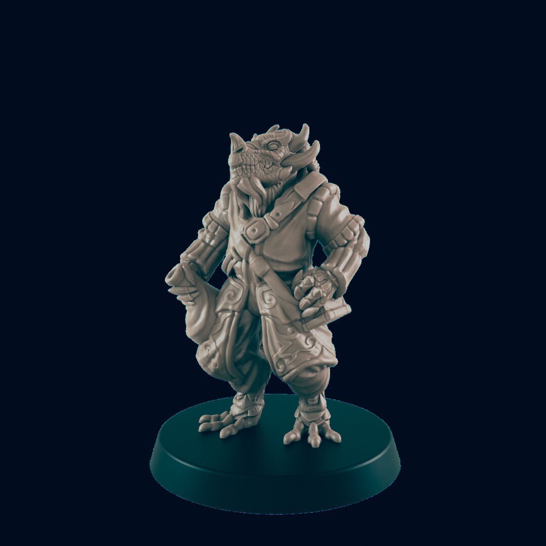 NPC Dragonborn Male Merchant 3D Print Resin Scale Dnd - Etsy Australia