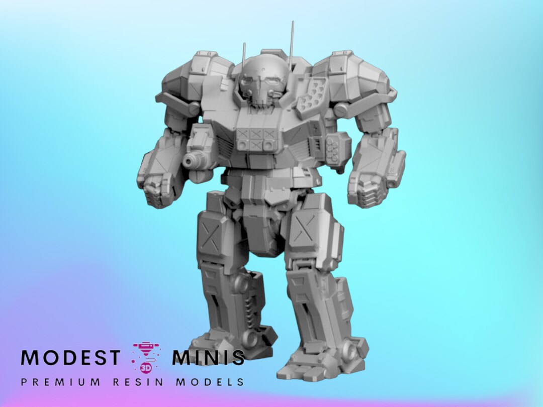 Atlas AS7-D Mech Mini Sci Fi Robot - Etsy