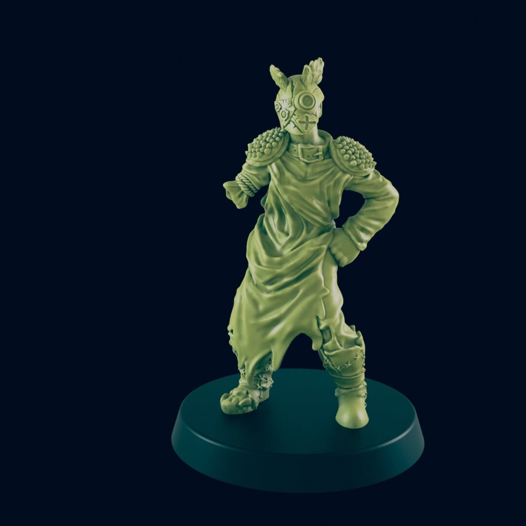 One Arm Willy - 28mm 32mm Resin Miniature - Survivors | Wasteland ...