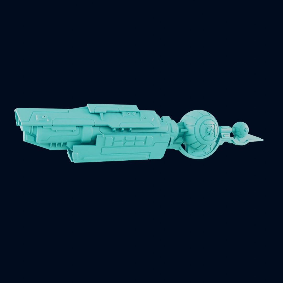 Merconian Command Ship - Fleetscale Mini | Starfinder | Billion Suns ...