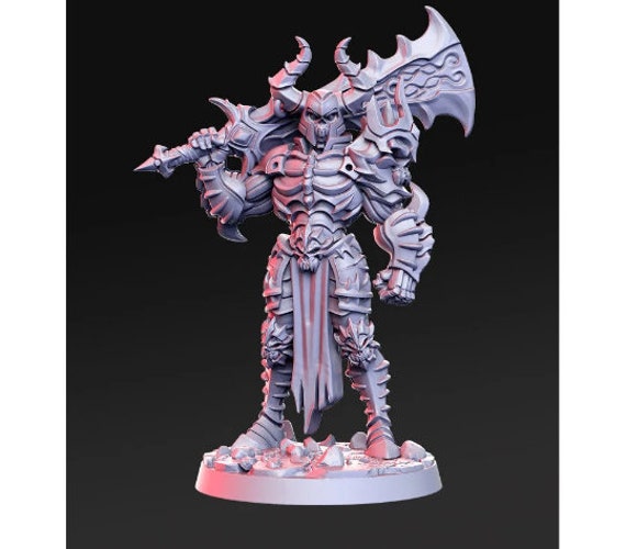 Astorath Undead Slayer 32mm Scale Dnd Miniature Dungeons | Etsy