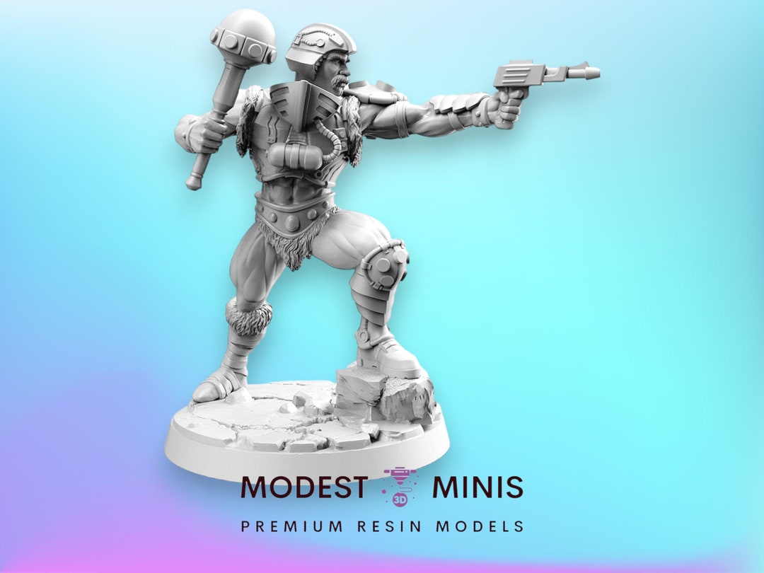 Master Blaster ALT 32mm Scale Dnd Miniature Dungeons and Dragons 80's ...