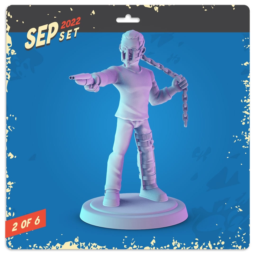 Max Hardy | Resin 3D Printed Mini | Survivor | Dnd | Superhero ...