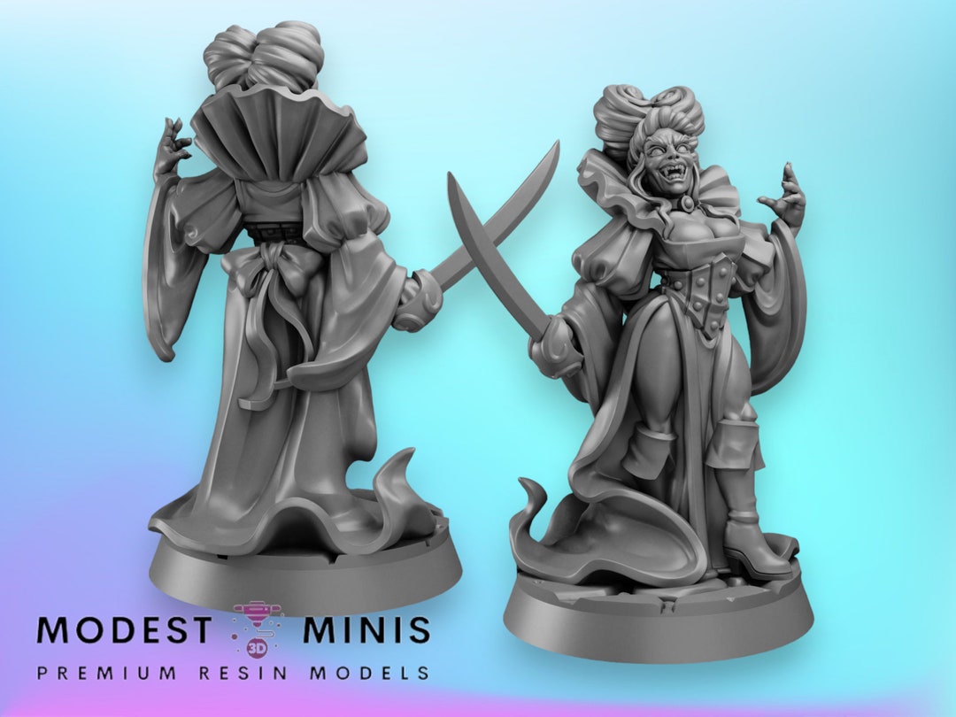 Countess - 28mm or 32mm Scale Dnd Miniature | Dungeons and Dragons Mini ...