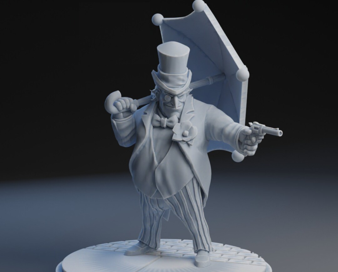 The Puffin - 40mm Miniature | Dnd Mini | Superhero | Legion - Etsy