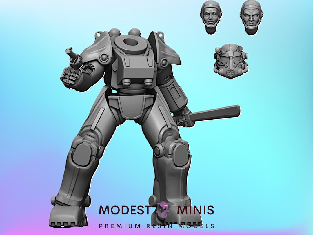 Vanguard 1 - 28mm 32mm 40mm Scale Badlands Miniature | RPG | Sci Fi ...