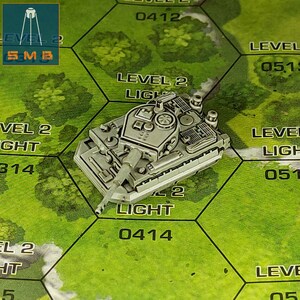 Tigor Heavy Hover Tank Mech Mini Sci Fi Robot Sir Mortimer Bombito - Etsy