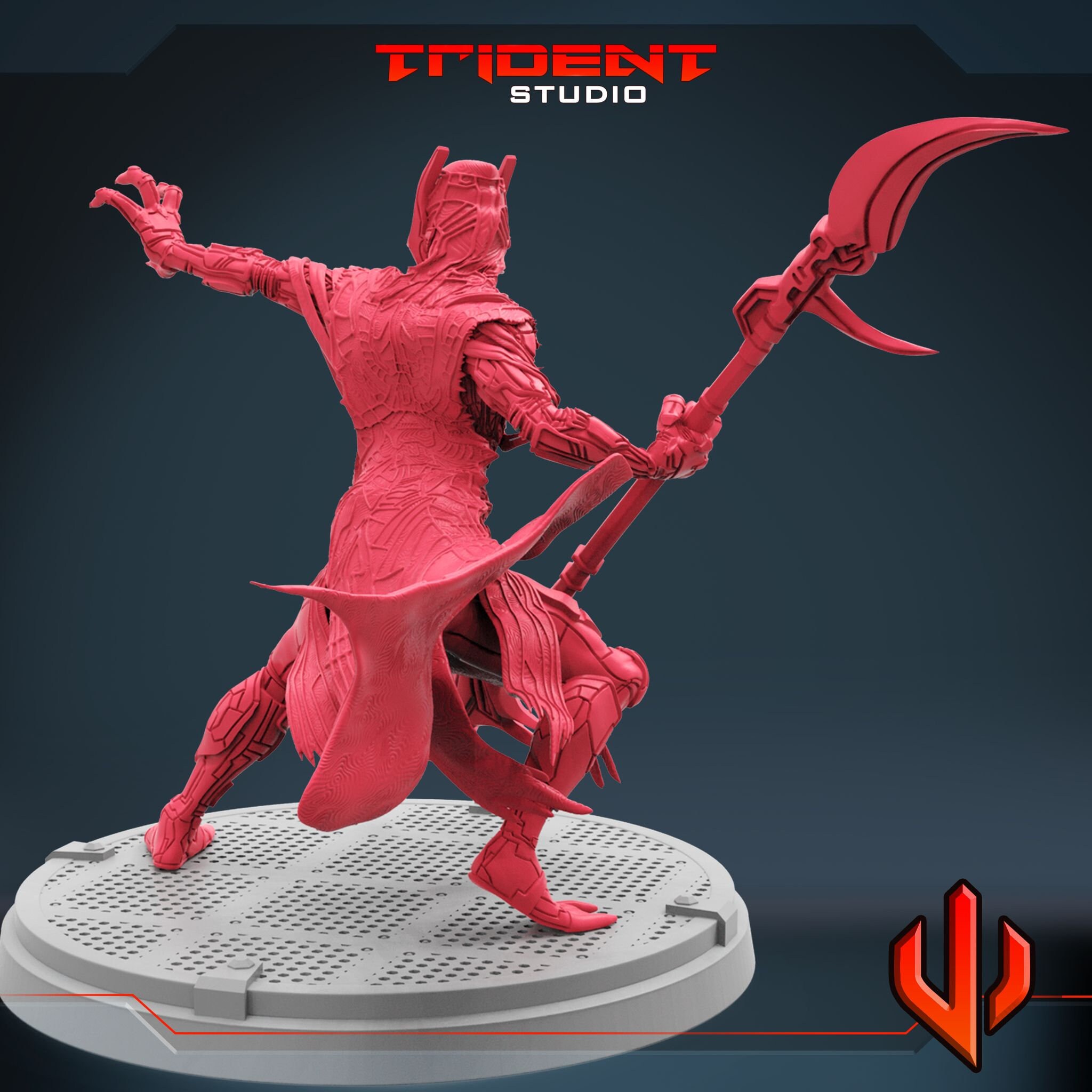 Glaive Fighter A 40mm Crisis Protocol Miniature Dnd Mini - Etsy