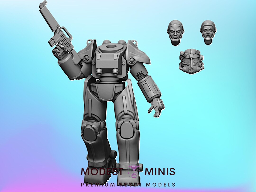 Vanguard 4 - 28mm 32mm 40mm Scale Badlands Miniature | RPG | Sci Fi ...
