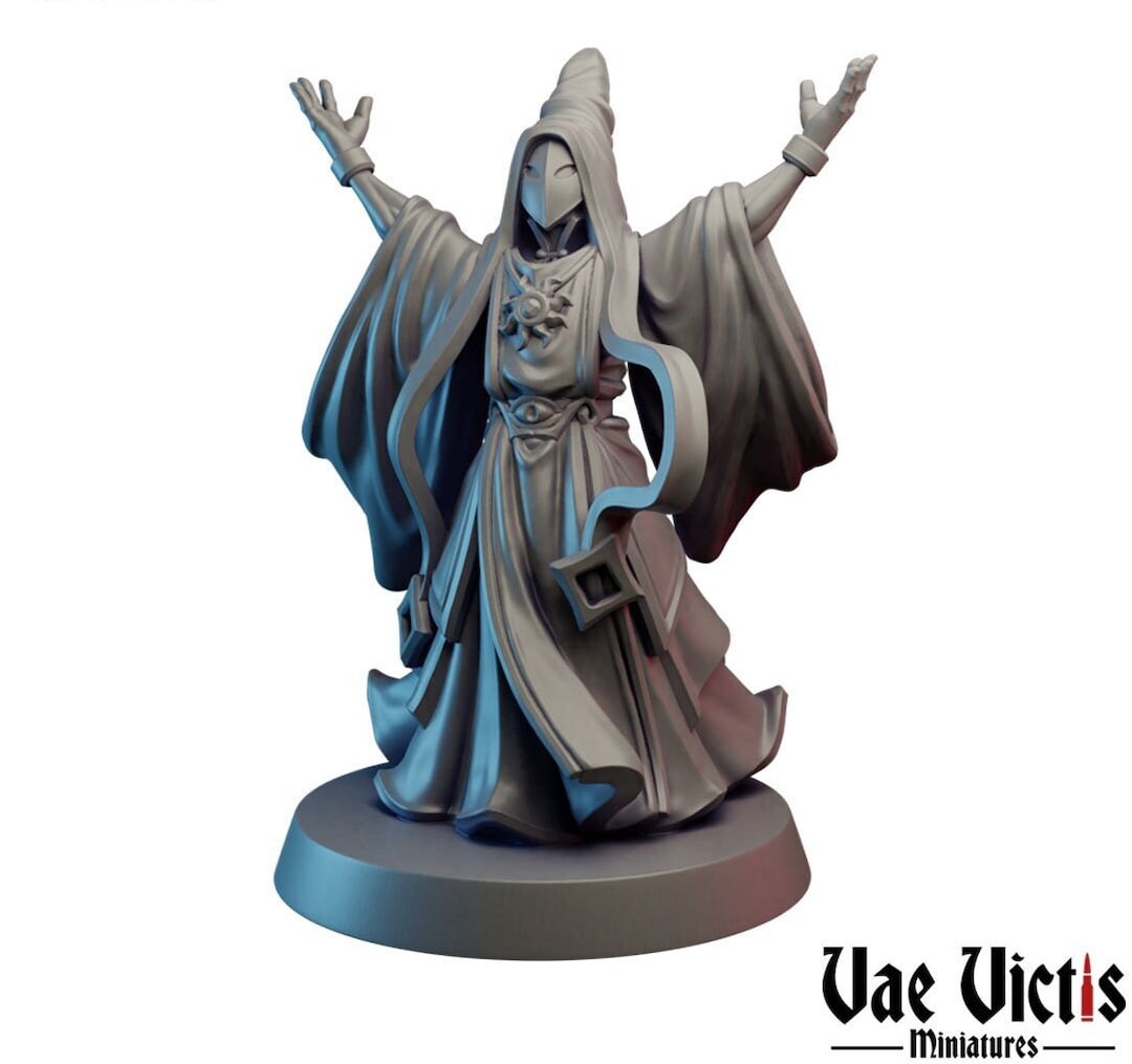 Cult Leader - 28mm or 32mm Scale Dnd Miniature | Dungeons and Dragons ...