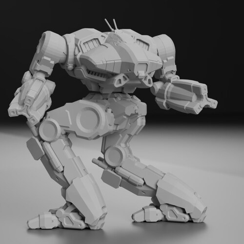 Clint CLNT Battletech Mini Mechwarrior - Etsy