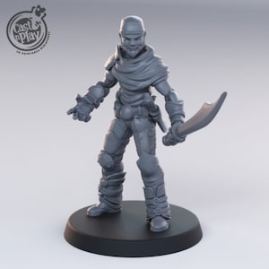 Bandit 1 - 32mm Scale Dnd Miniature | Dungeons and Dragons Mini | 5E ...
