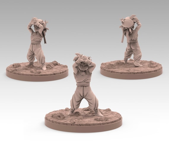 Masenko Son Resin Miniature Dnd Mini Survivor - Etsy
