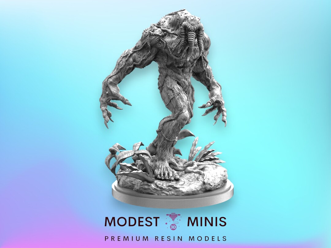 Fen Beast - 40mm Scale Miniature | Dnd Mini | Superhero Miniature | C27 ...