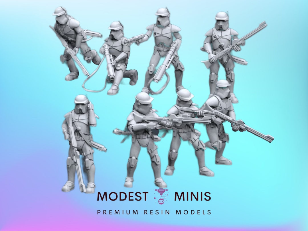 8pc AT-RT Drivers - Legion Scale | Rpg | Scifi | Role Playing ...