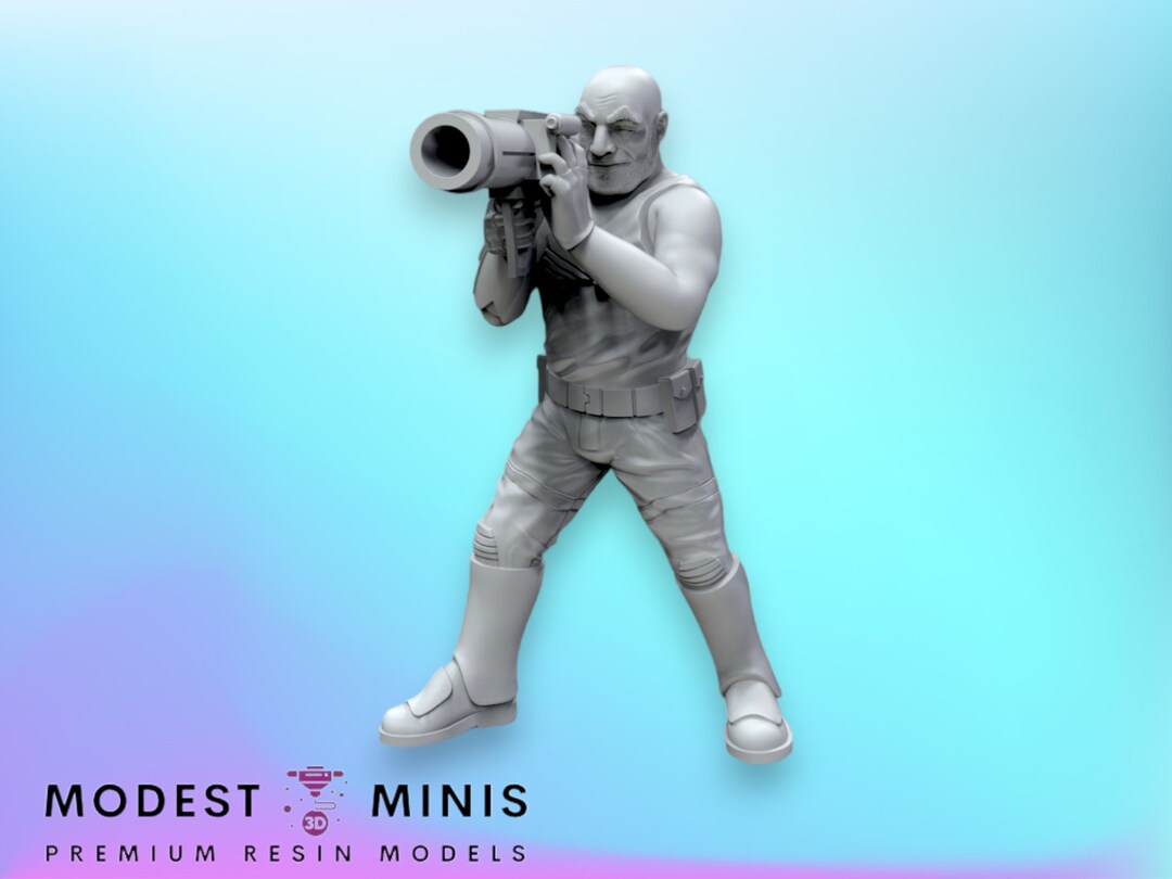 Old Genetic Soldier G - Legion Scale | RPG | Scifi | Role Playing ...