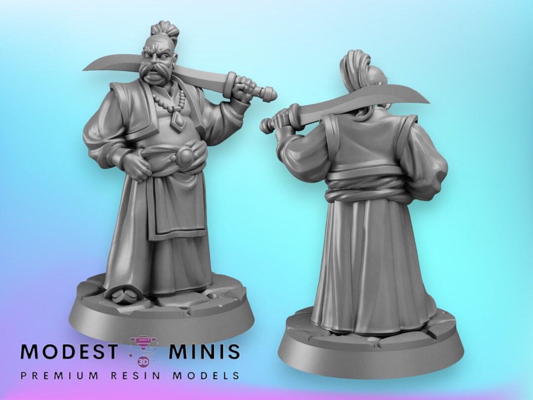 Merchant - 28mm or 32mm Scale Dnd Miniature | Dungeons and Dragons Mini ...