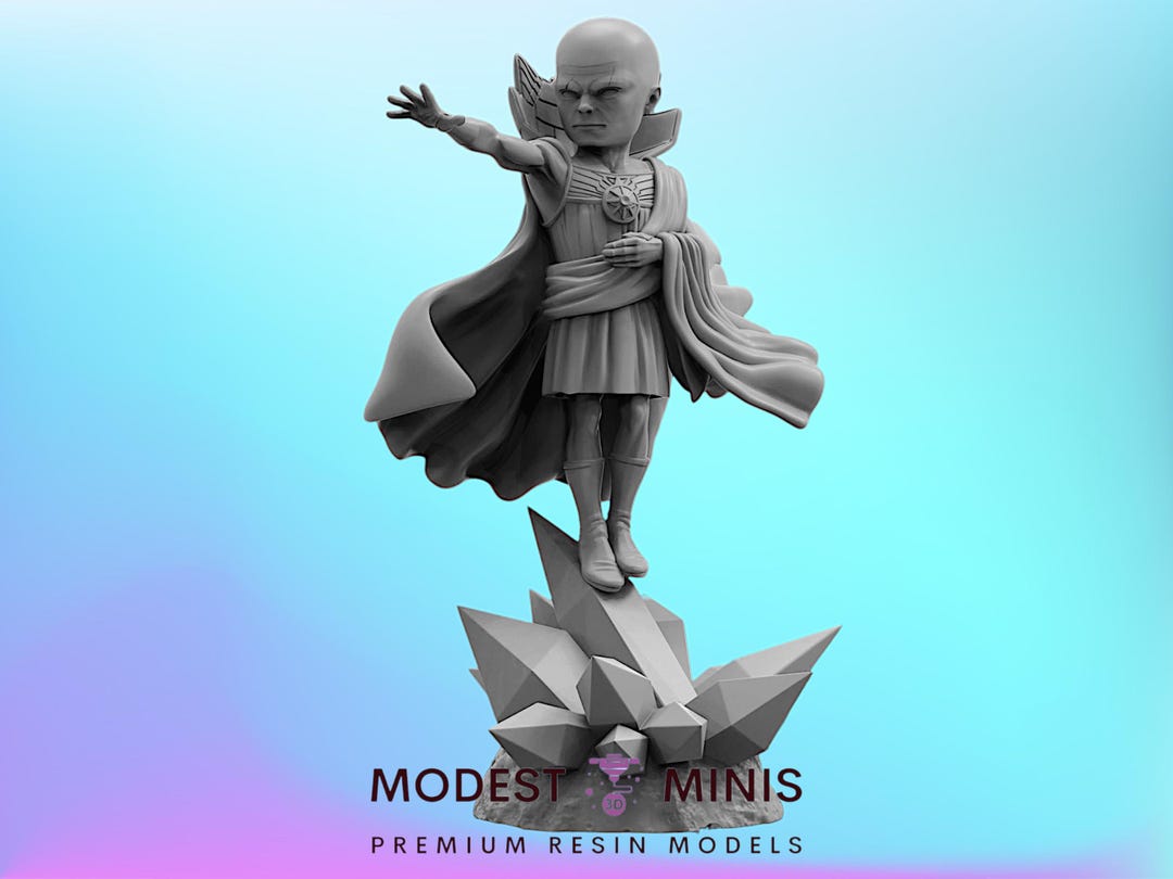 Trident Observer - 40mm Miniature | Dnd Mini | Superhero | Trident - Etsy