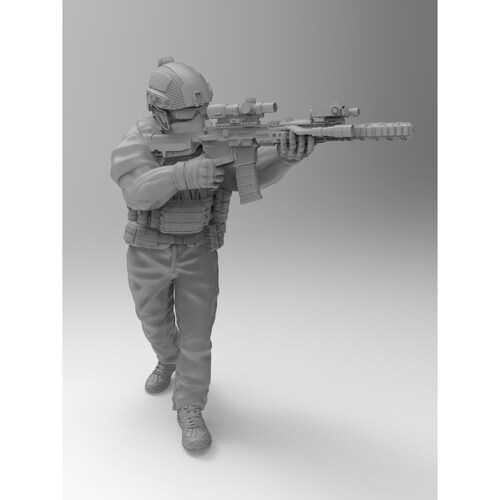 Modern US Police Set 28mm 32mm Miniature Military Wargame - Etsy