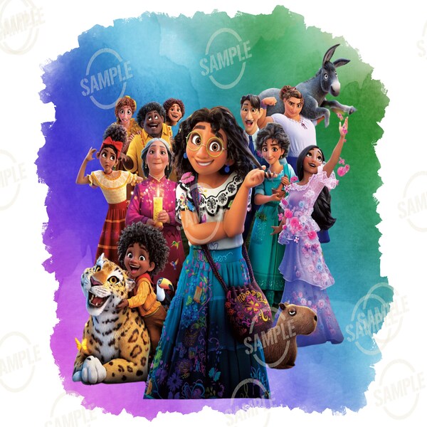 Encanto Family Png - Etsy