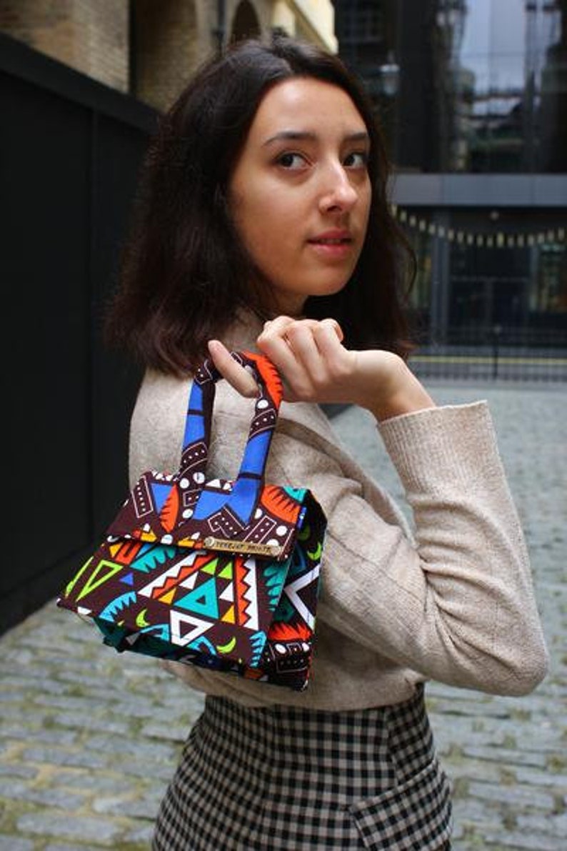 Handmade African Print Mini Bag / Ankara Purse - Etsy