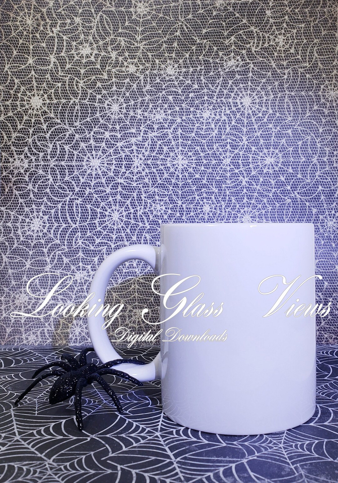 Spider Mug Mock up Spooky Mug Mockup Witchy Mug Mockup Gothic Mug ...