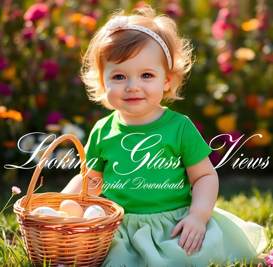 Easter Mockup Rabbit Skins 3322 Mockup Toddler Mockup Child Mockup Kids ...