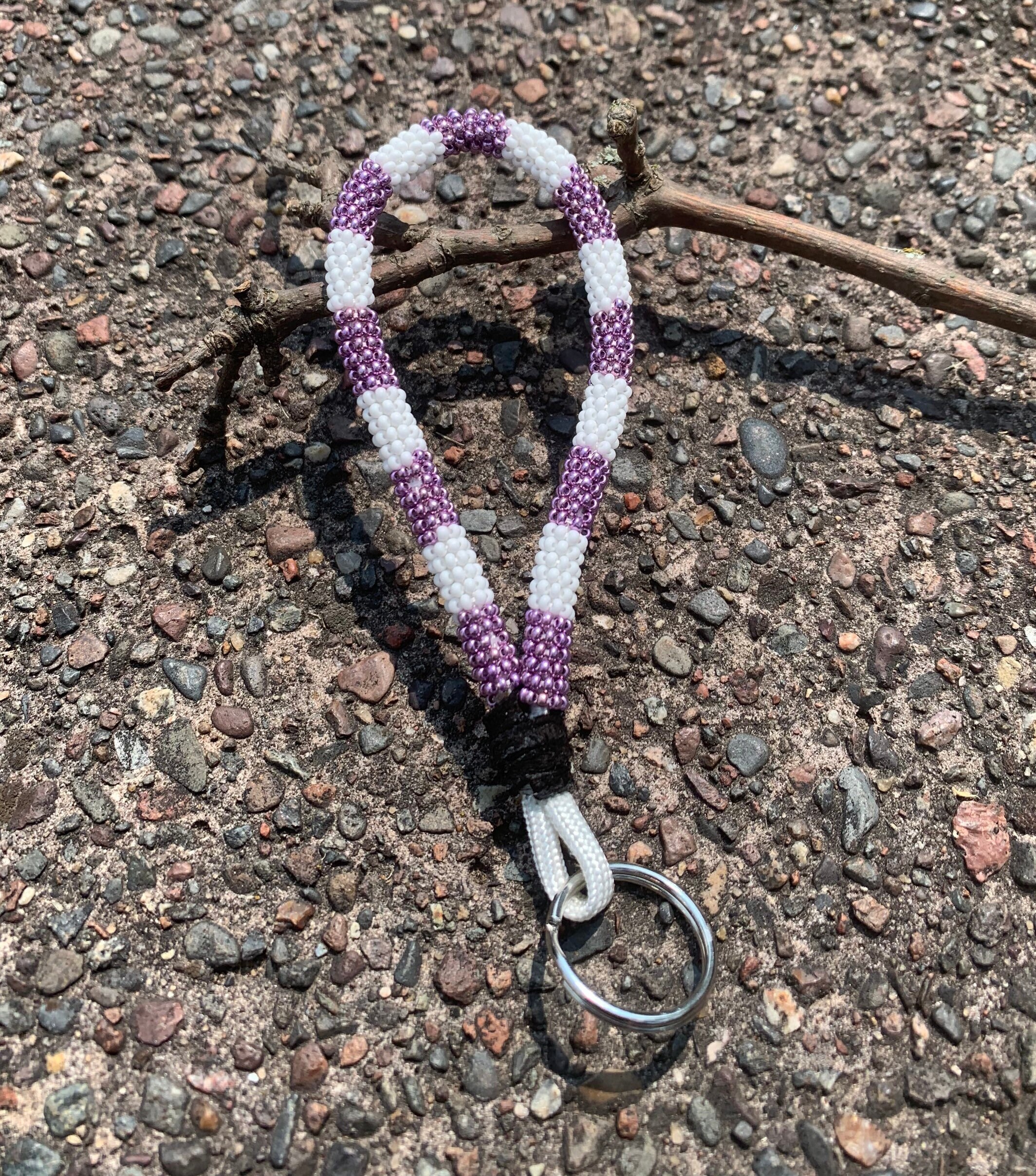 Beaded Wristlet/keychain - Etsy