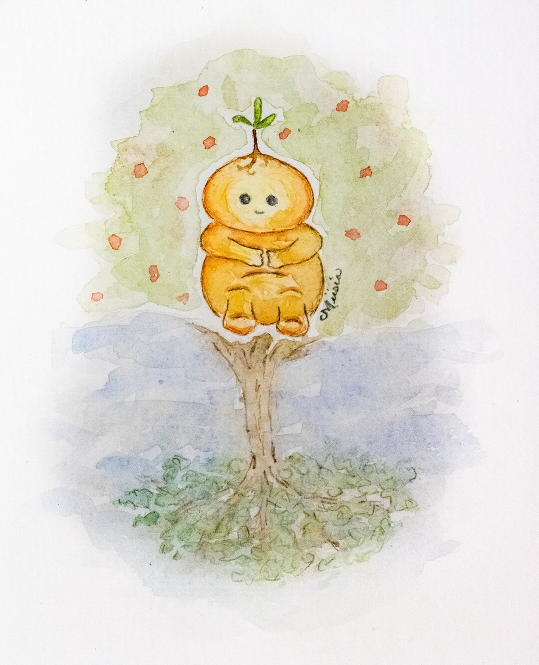 Sprout - an Art Print of Sprout Seeing His Potential in His Reflection ...