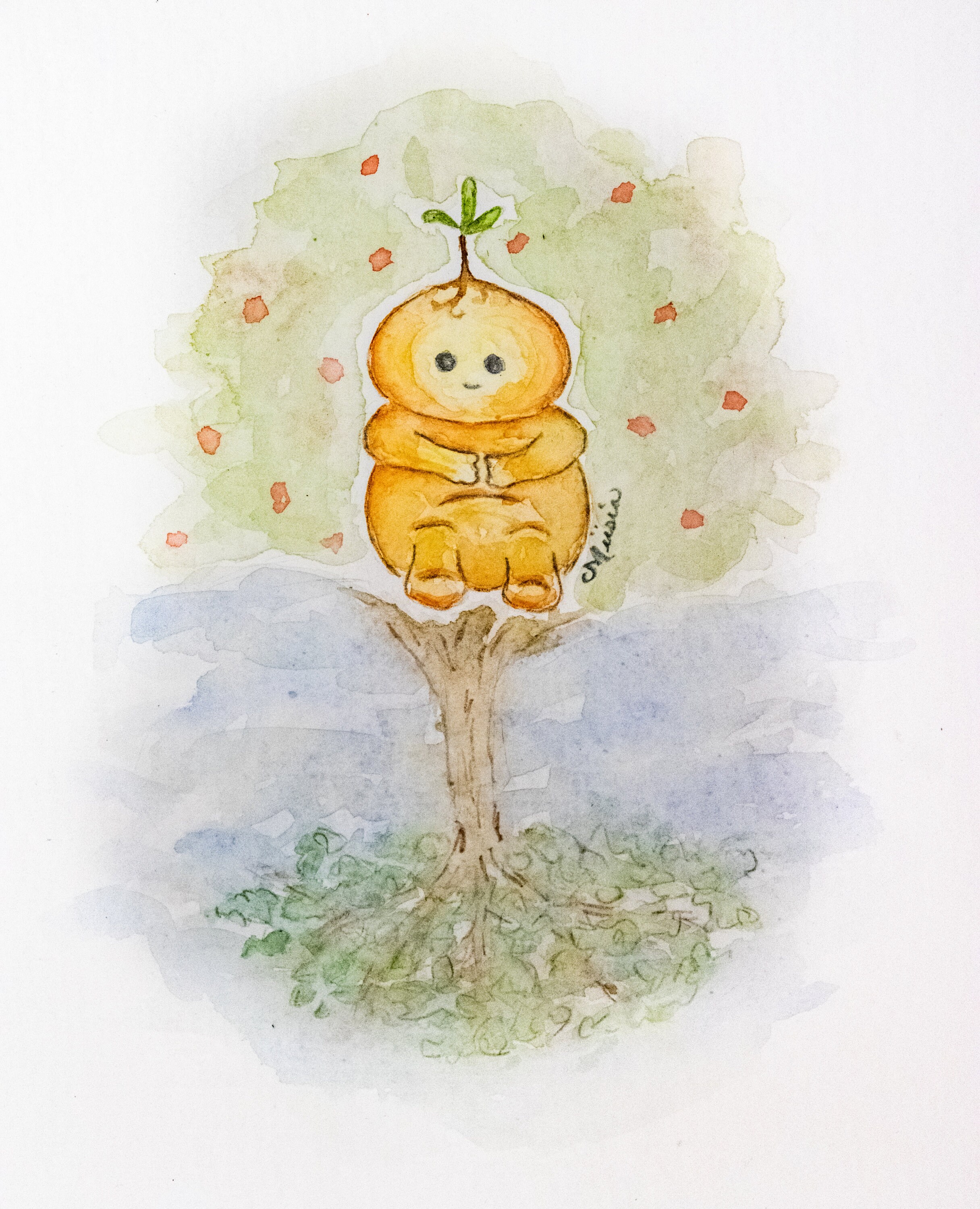 Sprout - an Art Print of Sprout Seeing His Potential in His Reflection ...