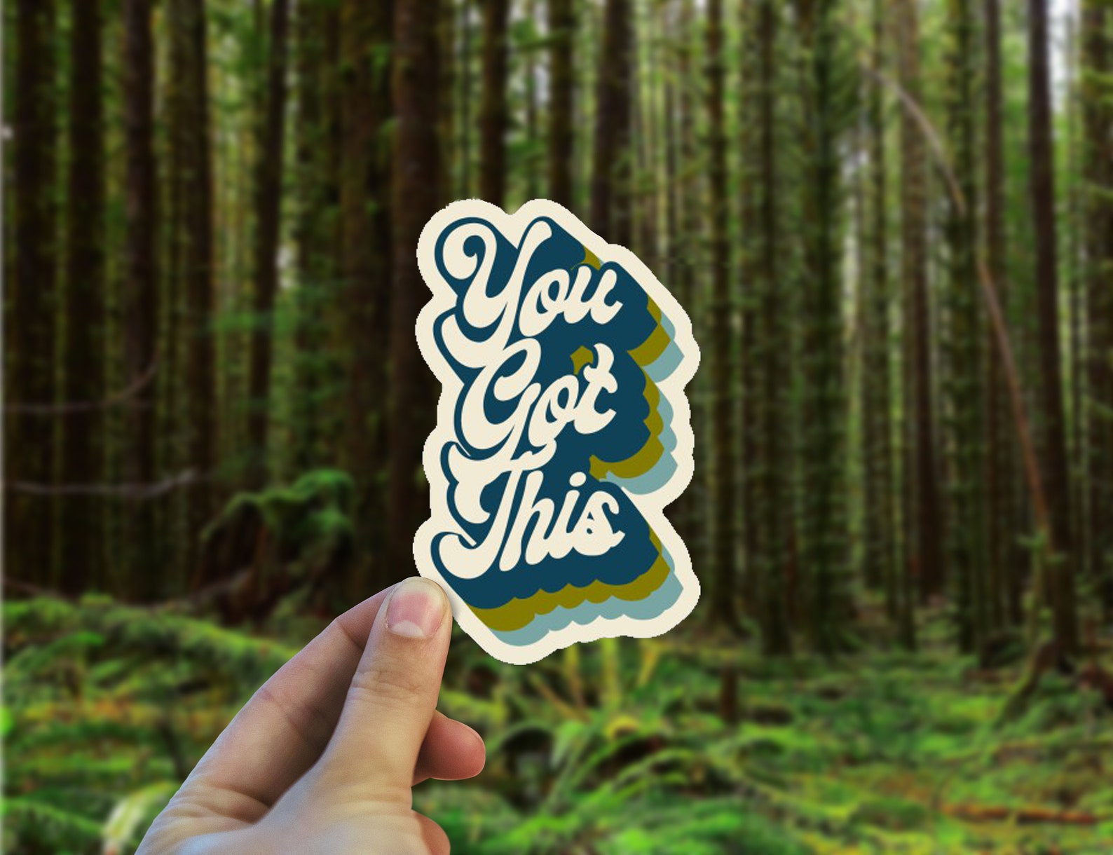 You Got This Vinyl Decal Weatherproof Bumper Sticker 70s - Etsy