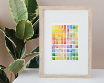 Spectrum Wall Chart - Etsy