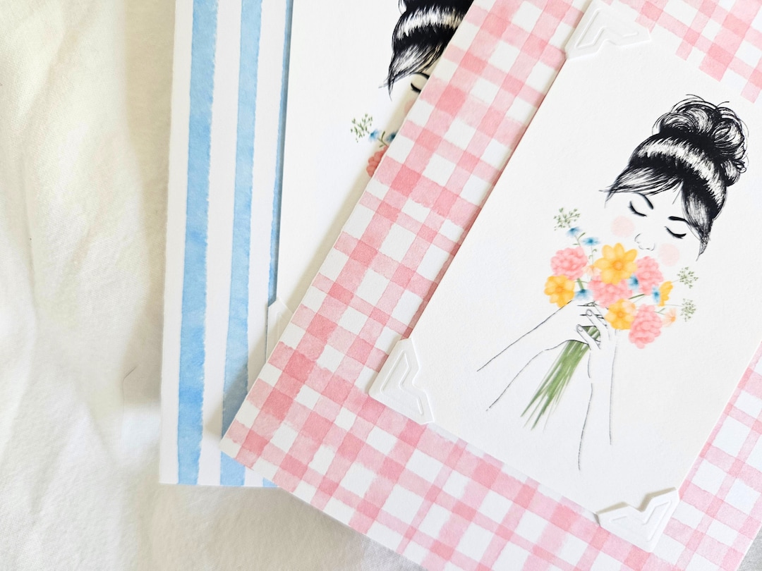 Handmade Card With Mini Art Print, Valentines, Birthday, Anniversary ...