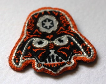 Star Wars Darth Vader Chest Box Plate Uniform Patch Embroidered Sew on Iron on Badge DIY Costume ...