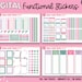 Functional Digital Planner Stickers Goodnotes Stickers Planner Stickers ...