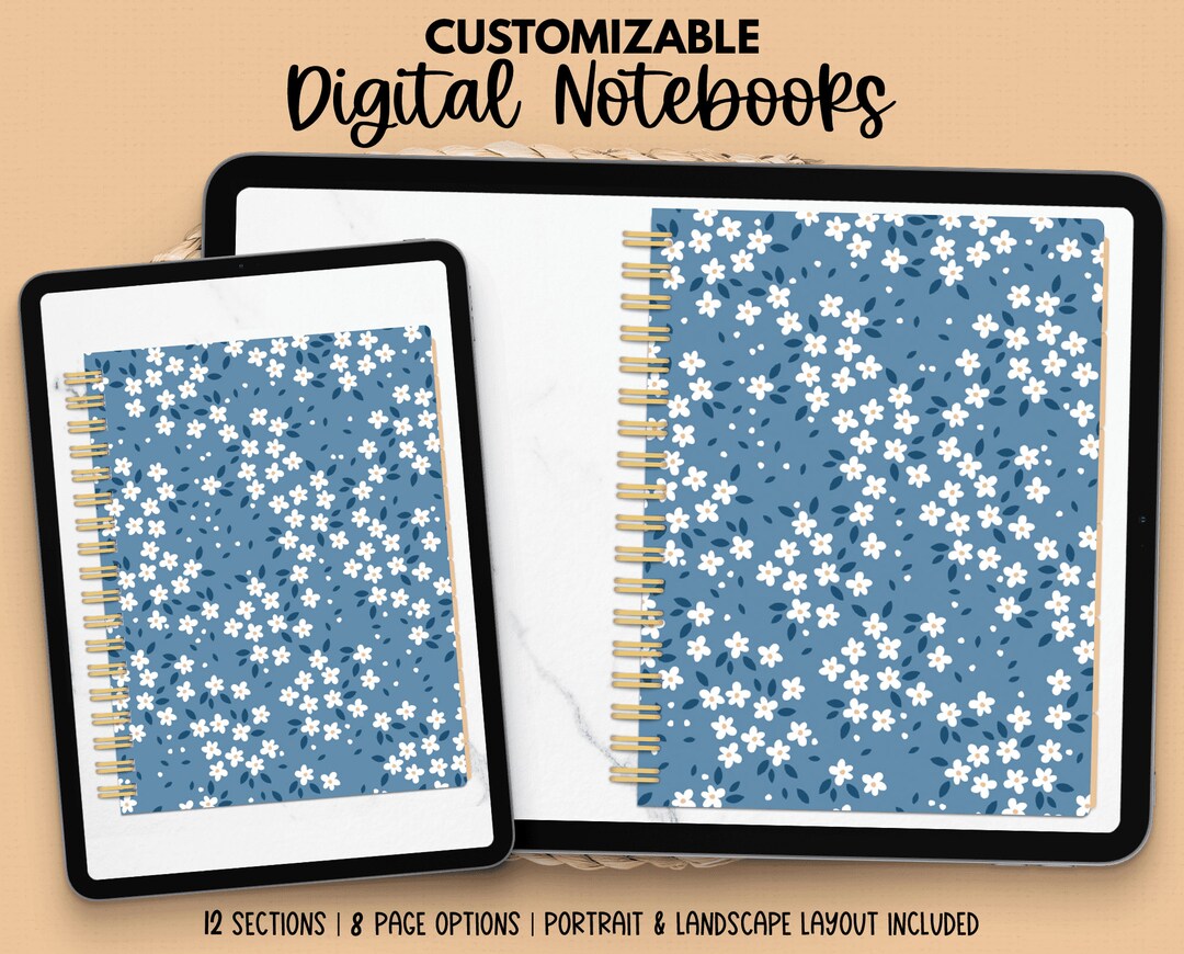 Daisy Digital Notebook | Daisy Digital Journal | Digital Notebook ...