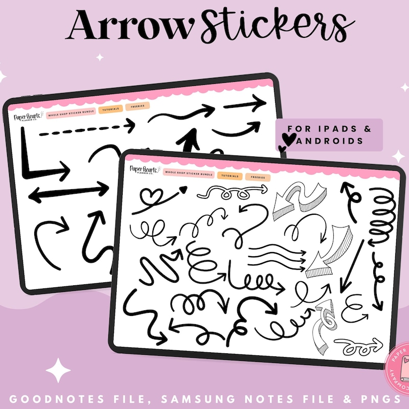 Arrow Stickers - Etsy
