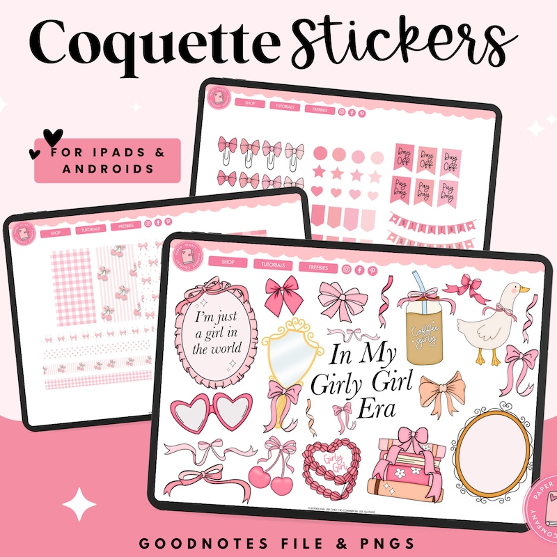 Coquette Stickers - Etsy