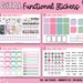 Functional Digital Planner Stickers Goodnotes Stickers Planner Stickers ...