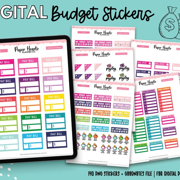 Finance Stickers - Etsy