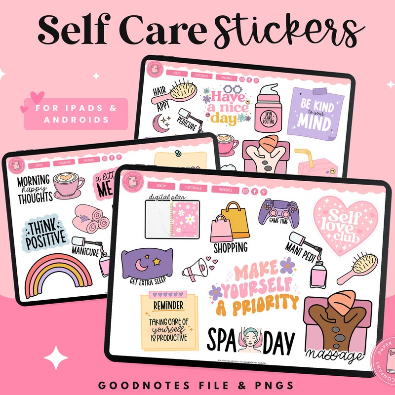 Self Care Sticker - Etsy