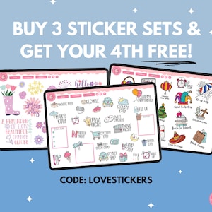 January 2023 Digital Planner Stickers | Digital Stickers | Goodnotes ...